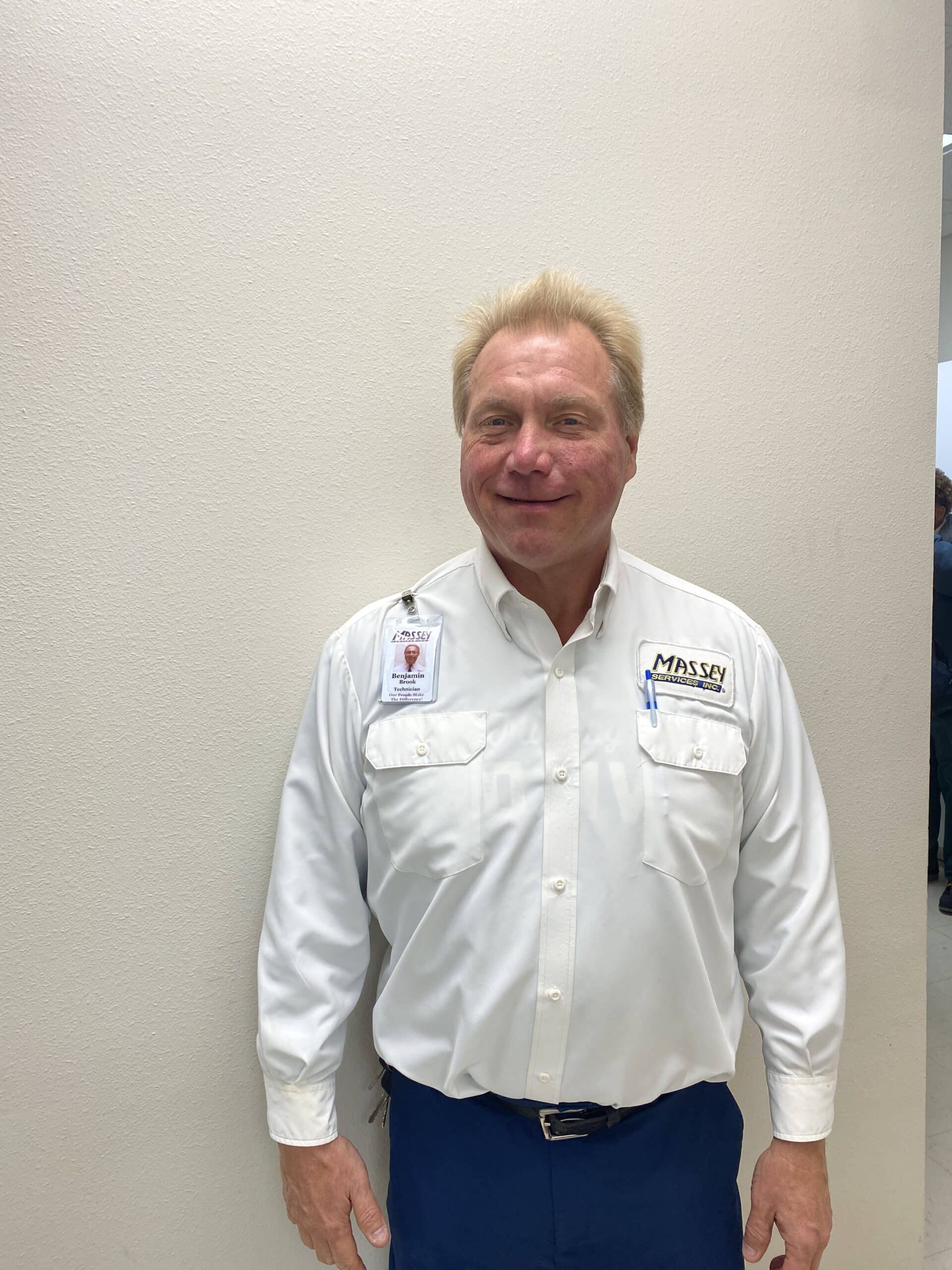 January Technician of the Month: Benjamin Brook - Massey Services